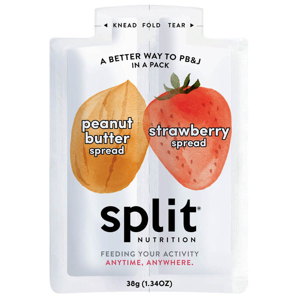 Peanut Butter + Strawberry Spread (10 Packs) SOLD OUT - Split Nutrition